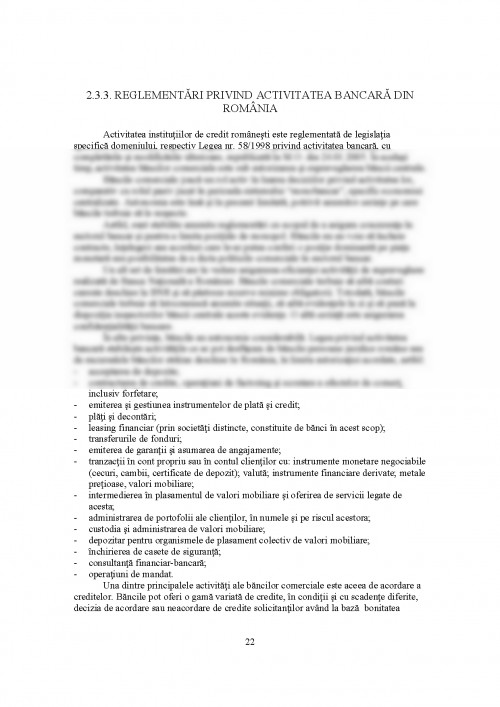 Referat: Managementul proceselor de afaceri și sistemul bancar (#156269)