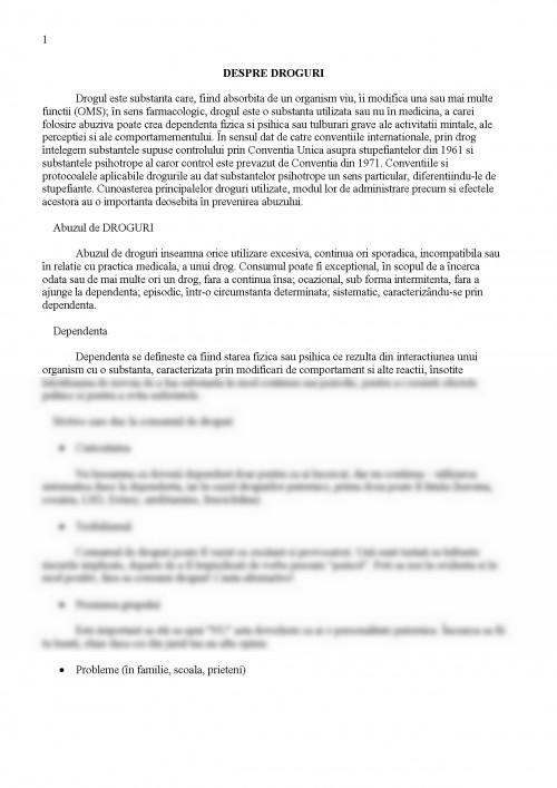 Referat: Droguri (#156351)