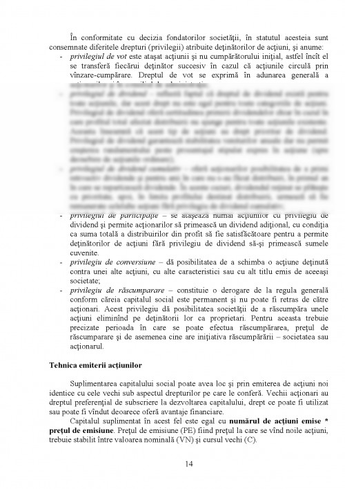 Proiect: Formarea și gestionarea resurselor financiare la întreprindere ...