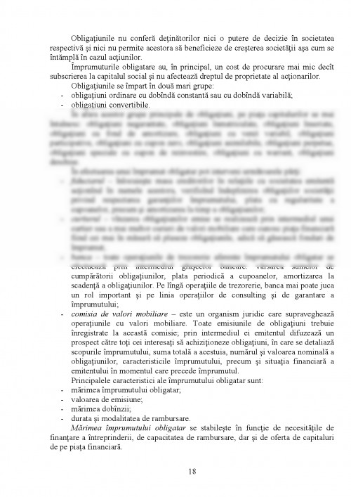 Proiect: Formarea și gestionarea resurselor financiare la întreprindere ...