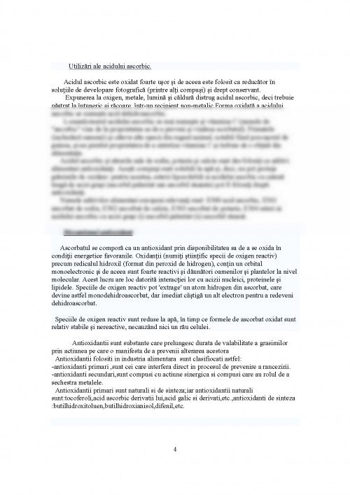 Referat: Acid ascorbic (#157820)