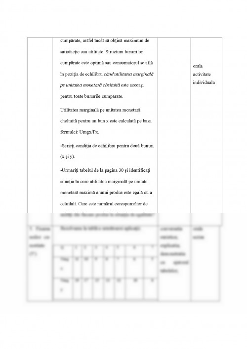Proiect: Consumatorul și comportamentul său rațional (#158498)