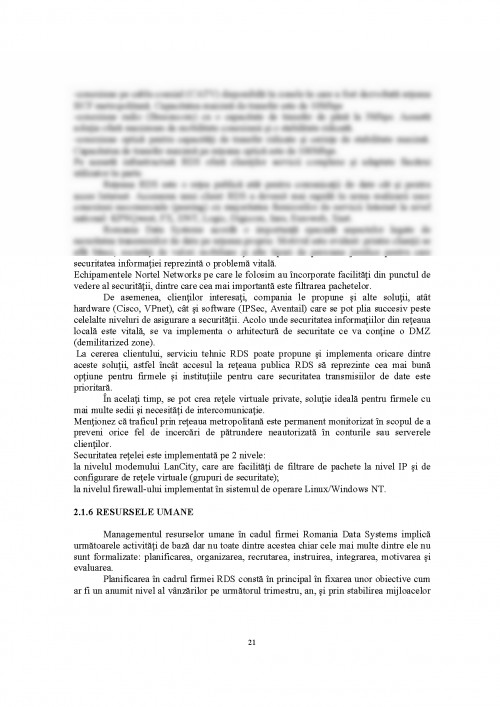 Proiect: SC RCS and RDS SA București (#160681)