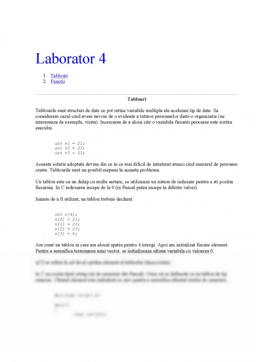 Laborator: Limbajul C - C++ (#162172)