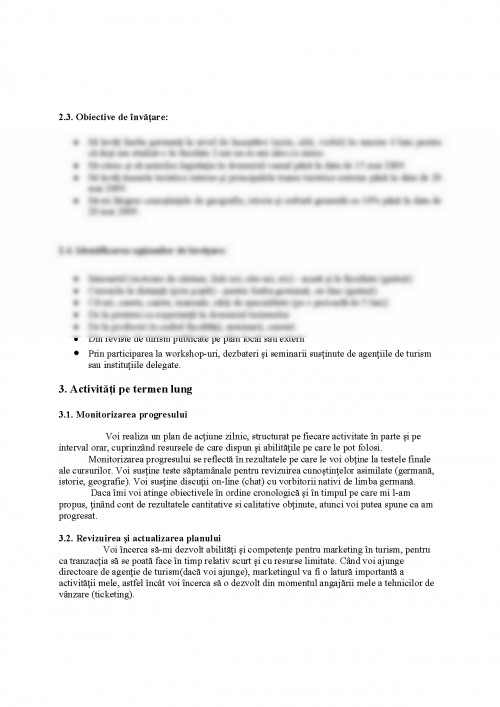 Referat: Plan de dezvoltare profesională (#164109)