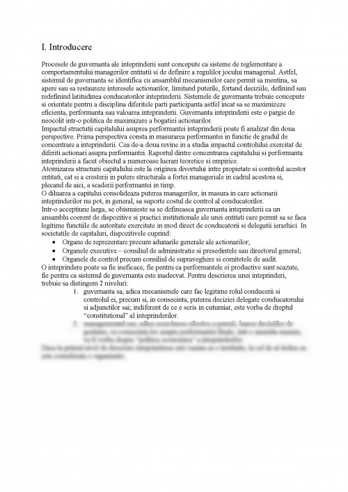 Referat: Modele și practici de guvernanță (#165255)