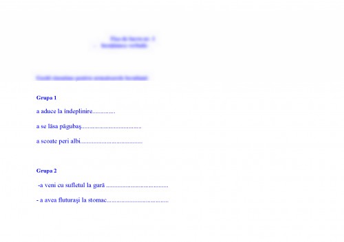 Proiect: Proiect didactic locuțiunea verbală clasa a VII-a (#165509)