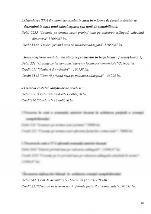 Proiect: Contabilitatea TVA și accize (#165512)