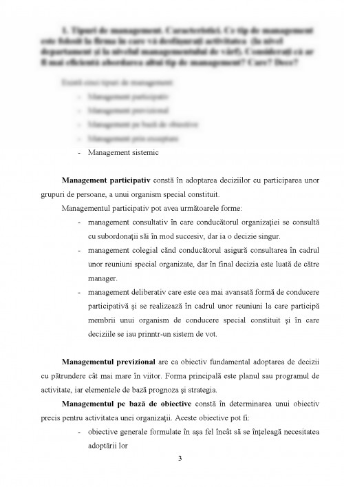 Referat: Tipuri de management (#167605)