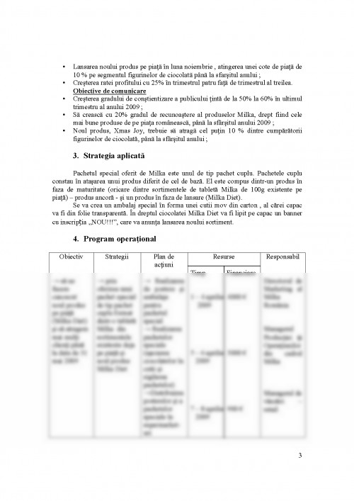 Proiect: Milka (#169227)