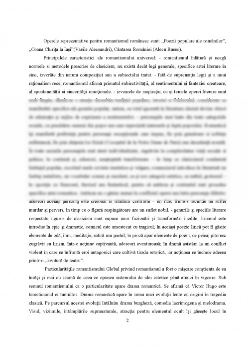 Referat: Curente literare (#170043)
