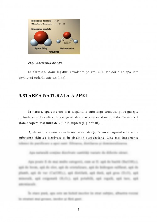 Referat: Proprietățile apei (#170223)