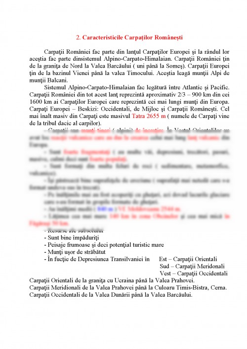 Referat: Geografia României (#170229)