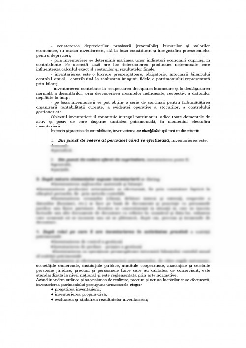 Referat: Inventarierea Patrimoniului (#170339)