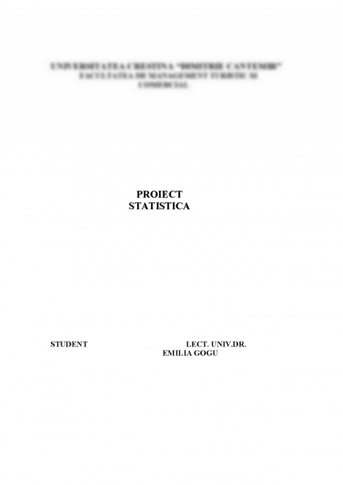 Proiect: Statistică (#170801)