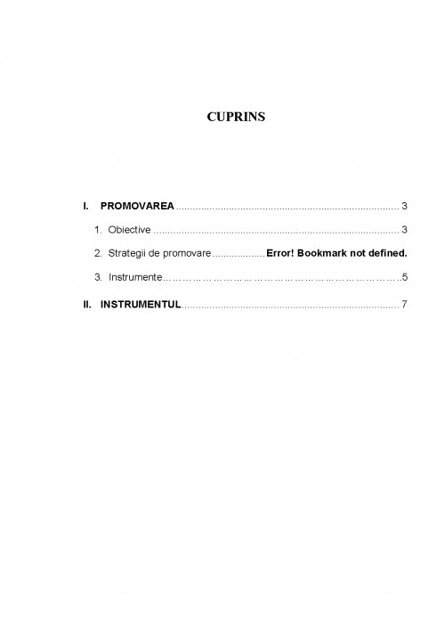 Referat: Promovare (#170946)