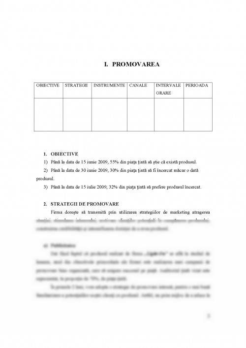 Referat: Promovare (#170946)