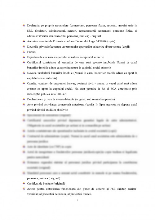 Proiect: Înființarea unei societăți (#171603)