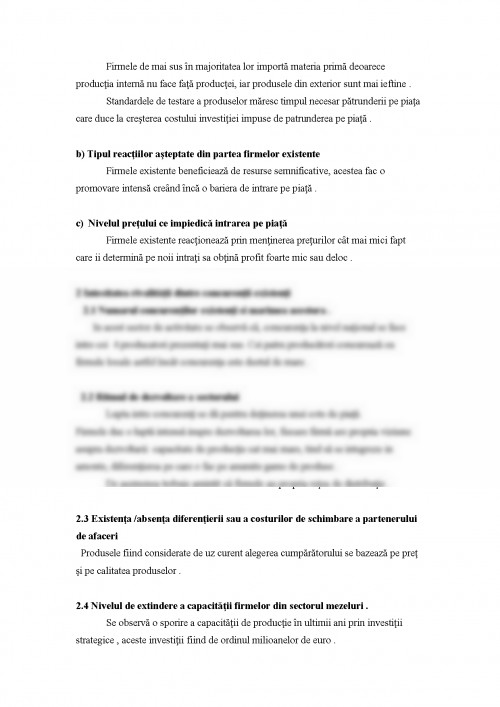Proiect: Studiu de piață mezeluri (#172617)