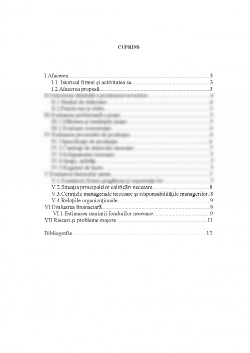 Proiect: Studiu de fezabilitate (#173584)