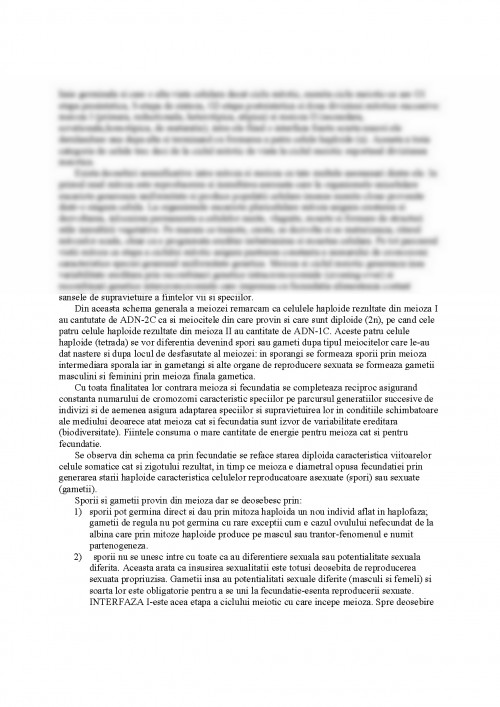 Referat: Meioza (#174945)