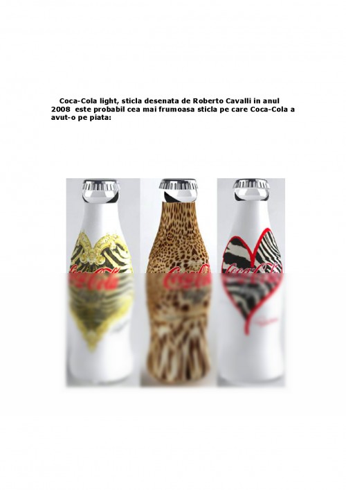 Referat: Sticla de Coca Cola (#180085)