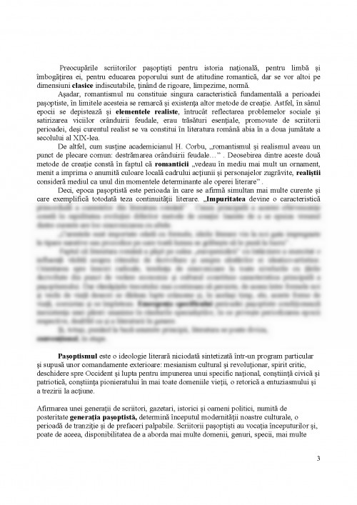 Referat: Pașoptismul (#180260)