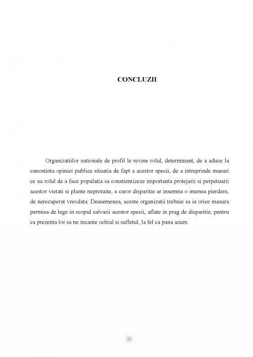 Referat: Animale pe cale de dispariție (#182063)