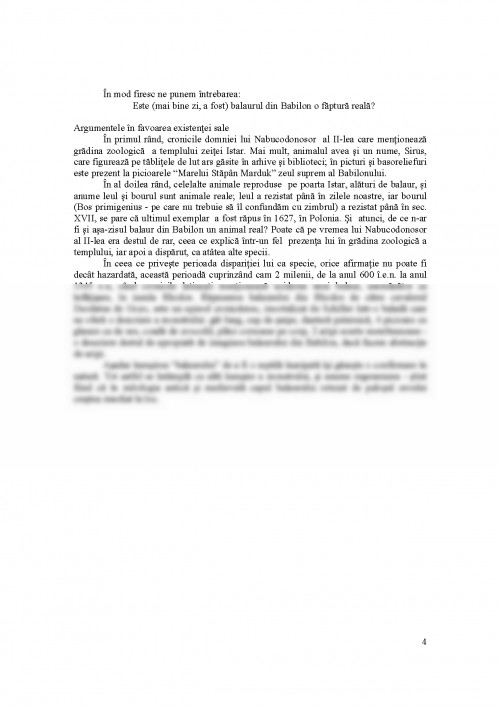 Curs: Grădinile suspendate ale Babilonului (#271154)