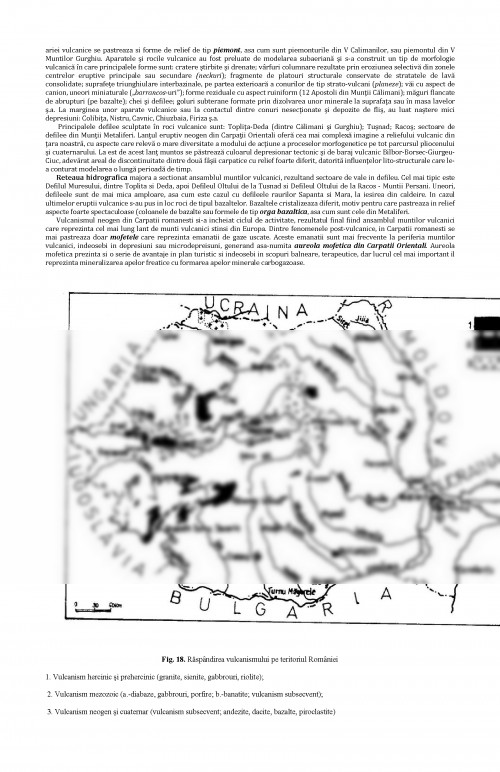Referat: Activitatea și relieful vulcanic pe teritoriul României (#272316)