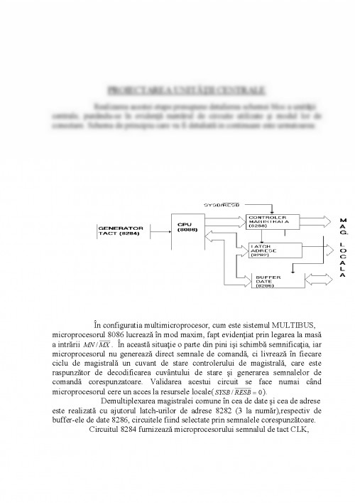 Referat: Proiectare cu microprocesoare (#273710)
