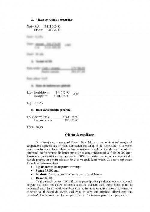 Proiect: Managementul numerarului (#275338)