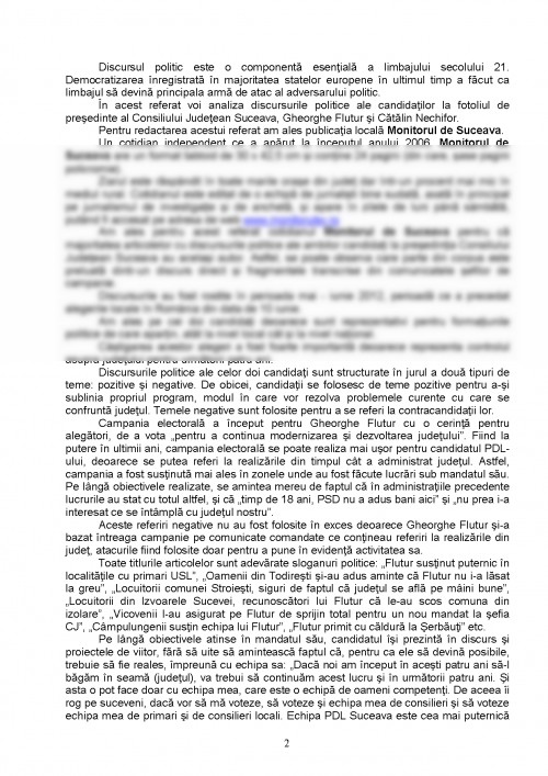 Referat: Analiza discursului politic (#276625)