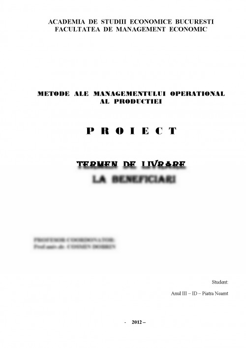 Proiect: Proiect management operațional (#276662)