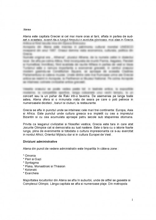 Referat: Atena (#276850)