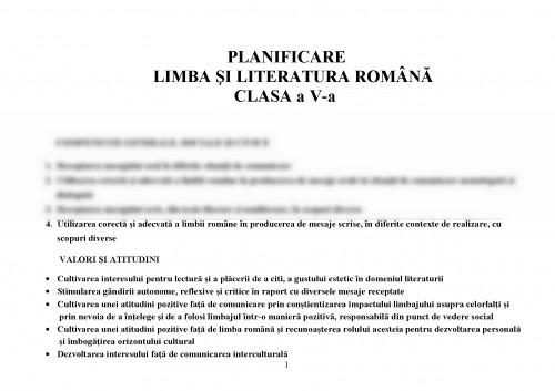 Proiect: Planificare semestrială (#280744)