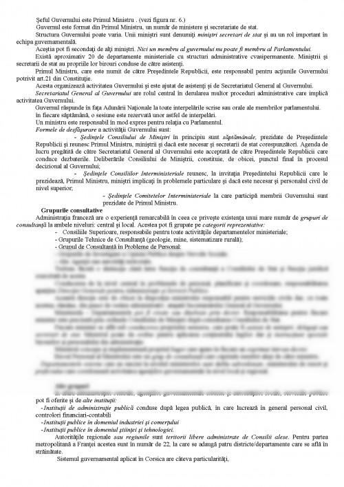 Referat: Sistemul Administrativ în Franța (#281089)
