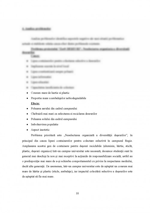 Proiect: Finanțarea Proiectului de Mediu (#281282)