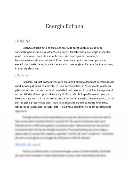 Referat: Energia eoliană (#281468)