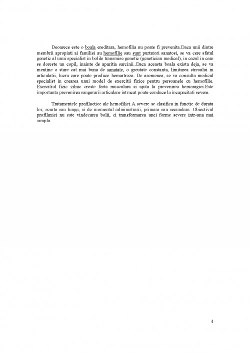 Referat: Hemofilia A și B (#282681)