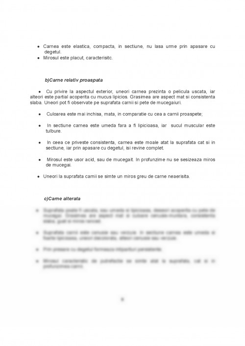 Referat: Analiza Senzorială a Cărnii (#283481)