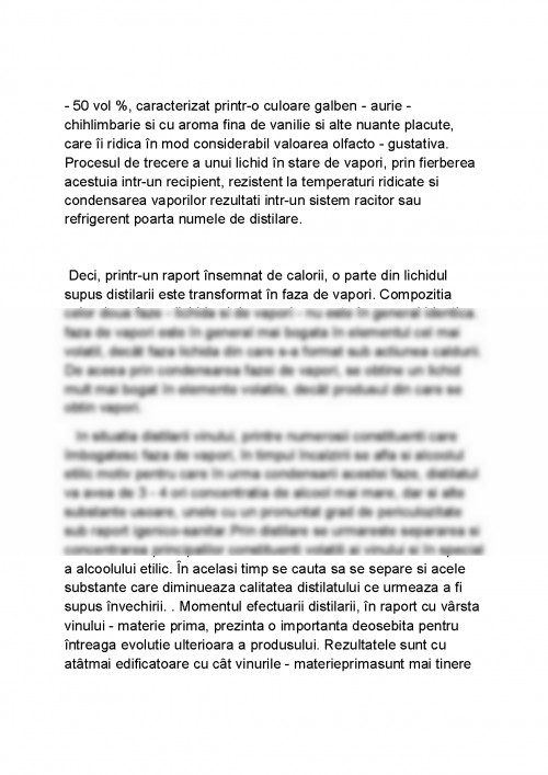 Proiect: Distilate din vin, tipuri de distilate din vin și metode de ...