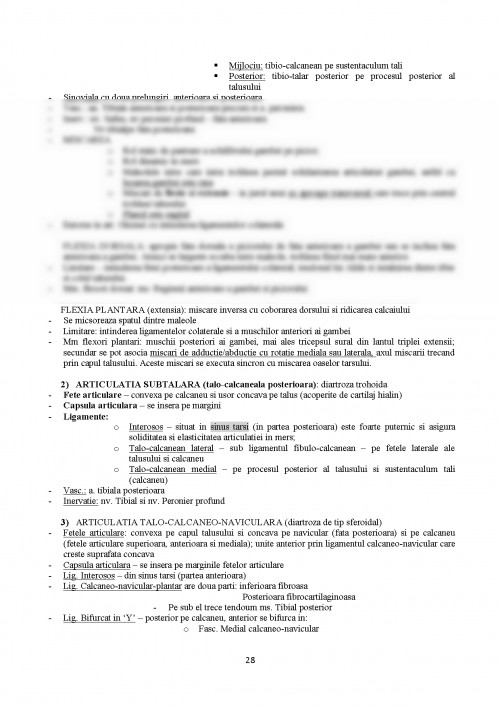 Laborator: Articulații anatomice (#285738)