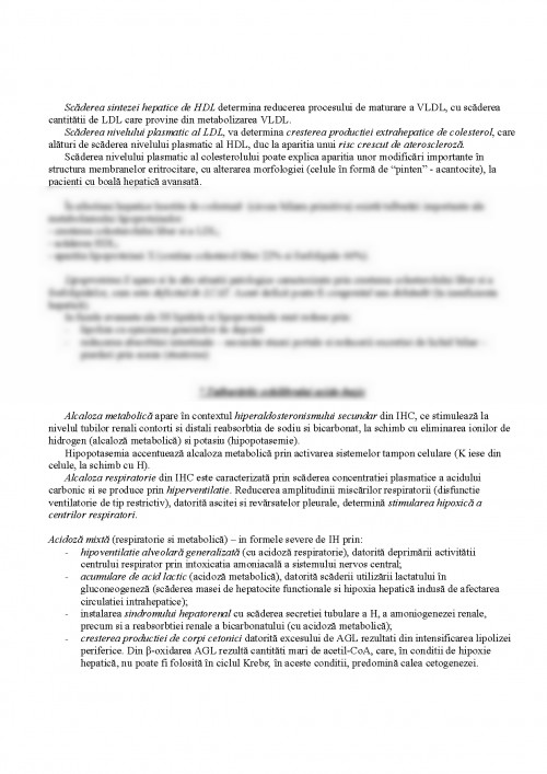 Curs: Insuficiență hepatică (#289595)