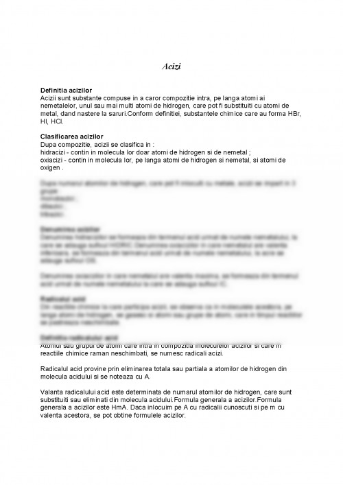Referat: Acizii (#290198)