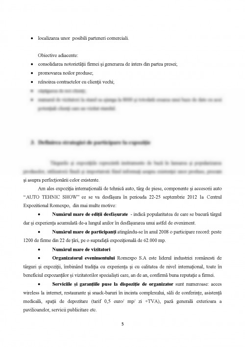 Proiect: Expoziție Tehnica Auto (#295531)