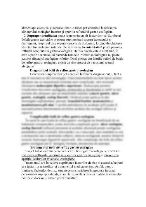 Referat: Boala de Reflux Gastro-Esofagian (#296452)