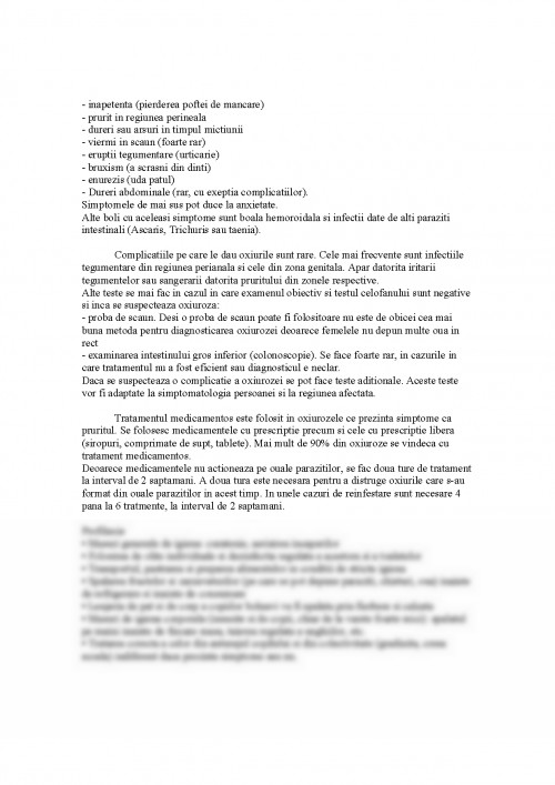 Referat: Oxiuroza (#296461)