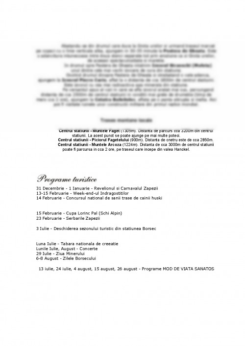 Referat: Atracții turistice - Stațiunea Borsec (#297225)