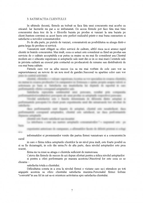 Licența: Managementul relațiilor cu clienții (#297510)